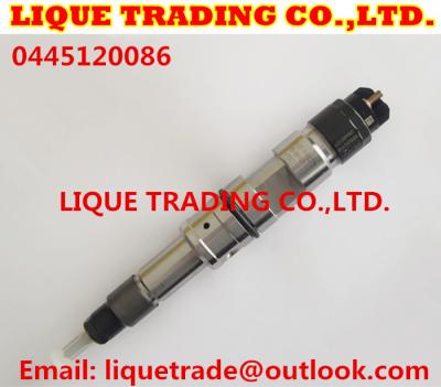 China BOSCH Genuine New Common Rail Injector 0445120086 0445120265 for WEICHAI WP12 WP10 for sale