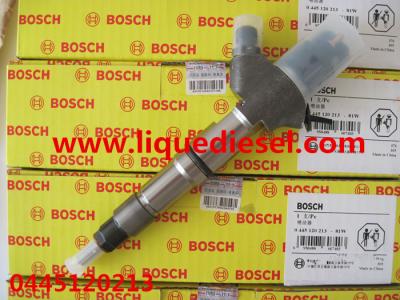 China BOSCH Genuine Common Rail Injector 0445120213 for WEICHAI WD10 612600080611 for sale