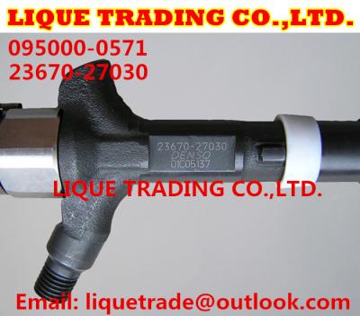 China DENSO Common Rail Injector 095000-0570 095000-0571 for Toyota Avensis 23670-27030 for sale