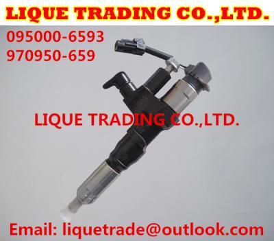 China DENSO Genuine New Fuel Injector 095000-6593 for HINO J08E Engine 23670-E0010 for sale