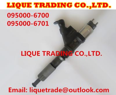 China DENSO Common Rail Injector 095000-6700 095000-6701 for SINOTRUK HOWO VG1540080017A for sale