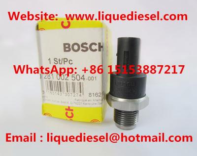 China Bosch Original Fuel Pressure Sensor 0281002504 0041536728 for Audi Mercedes VW for sale