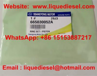 China Genuine 665030052A Piston Ring Set for SsangYong A665030052A Original Engine Parts for sale