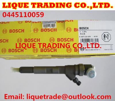China Genuine Common Rail Injector 0445110059 0 445 110 059 for Chrysler Jeep JME LDV for sale