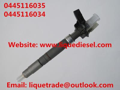 China Genuine New Piezo Fuel Injector 0445116035 0445116034 for VW 03L130277C for sale