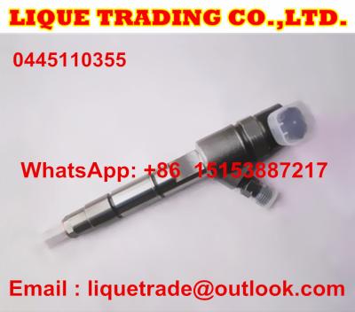 China 0445110355 Genuine Common Rail Injector 2.8D for FAW Changfeng Yangzi Pickup for sale