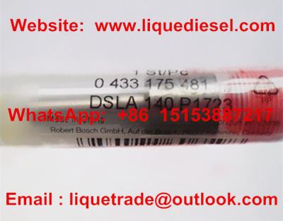 China Genuine Common Rail Fuel Nozzle DSLA140P1723 0433175481 for Bosch Injector 0445120123 for sale