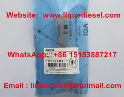 China BOSCH Genuine Common Rail Injector Valve F00VC01365 for 0445110312 0445110356 for sale