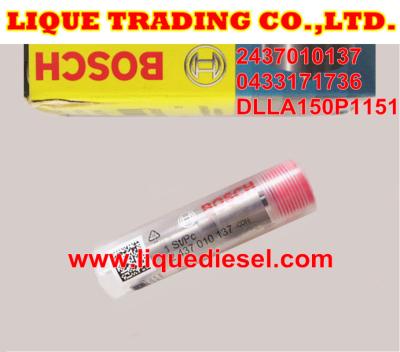 China BOSCH Original Fuel Injector Nozzle 2437010137 DLLA150P1151 0433171736 for DAEWOO for sale