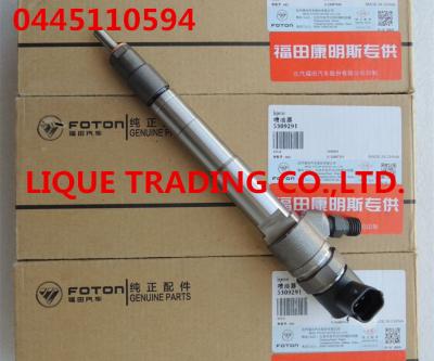 China Common Rail Injector 0445110594 for CUMMINS ISF2.8 5258744 5309291 for sale