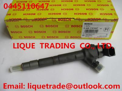 China BOSCH Genuine Common Rail Injector 0445110647 for VW Audi Seat Skoda 2.0 TDi for sale