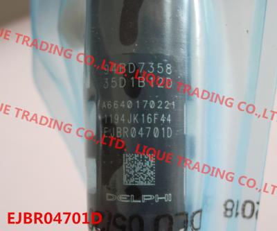 China DELPHI Original Common Rail Injector EJBR04701D R04701D for SsangYong 2.0 DT D20DT for sale