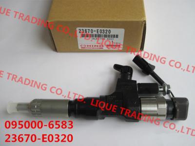 China DENSO 095000-6583 Fuel Injector 23670-E0320 for HINO J08E 330PS Engine for sale