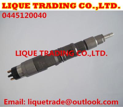 China BOSCH Genuine Common Rail Injector 0445120040 for DAEWOO DOOSAN 65.10401-7001C for sale