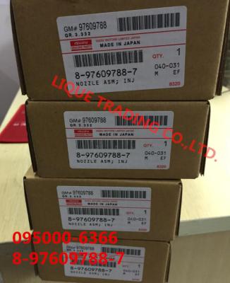 China DENSO Common Rail Injector 095000-6367 095000-6366 for ISUZU 8-97609788-7 8976097887 for sale