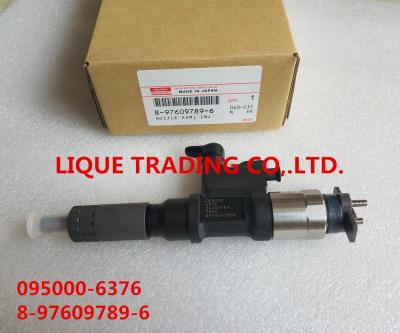 China DENSO Genuine Common Rail Injector 095000-6376 for ISUZU 4HK1 6HK1 Euro IV for sale