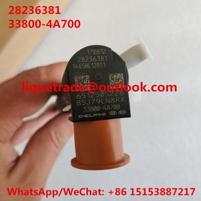 China Delphi Common Rail Injector 28236381 33800-4A700 Genuine New for Hyundai Starex for sale