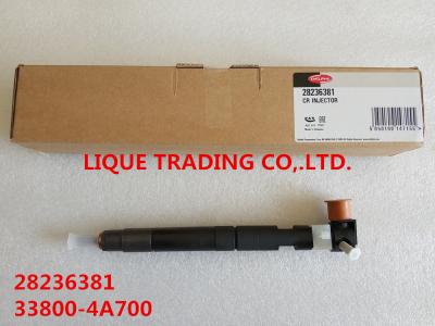 China Delphi Genuine Common Rail Injector 28236381 33800-4A700 for Hyundai for sale