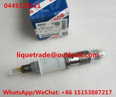 China BOSCH 0445120121 Common Rail Injector 4940640 for Cummins ISLE Engine for sale