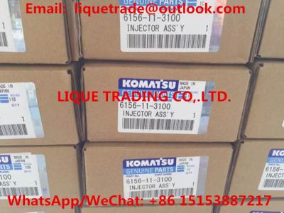 China DENSO Common Rail Injector 095000-0800 095000-0801 for Komatsu 6156-11-3100 for sale