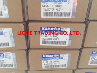 China DENSO Common Rail Injector 6156-11-3100 095000-0800 for KOMATSU Engine for sale