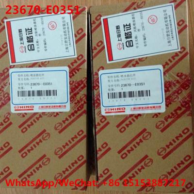 China DENSO Common Rail Injector 095000-5210 095000-5215 23670-E0351 for HINO P11C for sale
