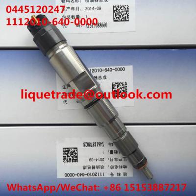 China BOSCH Original Fuel Injector 0445120247 11120106400000 Exchange 0445120395 for sale