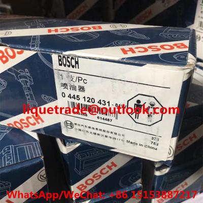 China BOSCH Genuine Common Rail Injector 0445120431 New 0 445 120 431 for sale