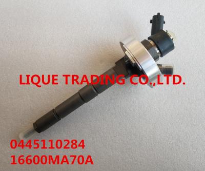 China Bosch Common Rail Injector 0445110284 16600MA70A for Nissan 160cc for sale