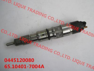 China BOSCH Common Rail Injector 0445120080 for DAEWOO DOOSAN DL06S Euro-IV 65.10401-7004A for sale