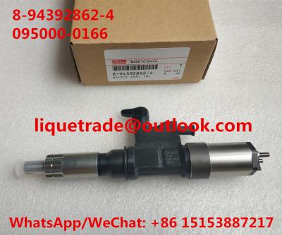 China DENSO Common Rail Injector 8-94392862-4 095000-0166 for ISUZU 8-94392862-0 095000-0160 for sale