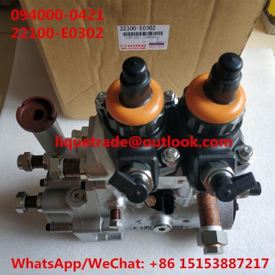 China DENSO HP0 Common Rail Fuel Pump 094000-0420 094000-0421 for HINO E13C Engine 22100-E0300 for sale