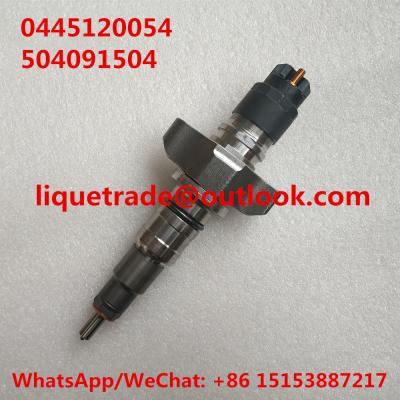 China BOSCH Common Rail Injector 0445120054 for IVECO 504091504 CASE NEW HOLLAND 2855491 for sale