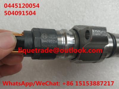China Bosch Common Rail Injector 0445120054 504091504 for IVECO 0445 120 054 for sale