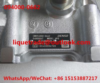 China DENSO Genuine New Fuel Pump 094000-0662 for HOWO R61540080101 for sale