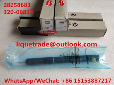 China DELPHI Common Rail Injector 320/06833 28258683 for JCB Excavator 32006833 for sale