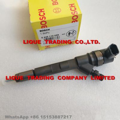 China BOSCH 0445110059 Common Rail Fuel Injector 2.5 CRD for Chrysler Jeep LDV for sale