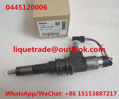 China BOSCH Genuine Common Rail Fuel Injector 0445120006 for MITSUBISHI 6M70 Engine ME355278 for sale