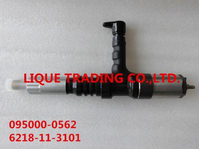China DENSO Common Rail Injector 095000-0560 095000-0562 for Komatsu 6218-11-3100 6218-11-3101 for sale