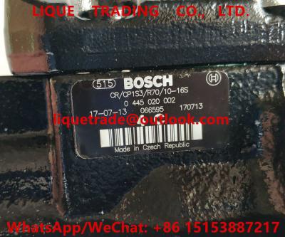 China BOSCH Genuine Common Rail Fuel Pump 0445020002 for IVECO 99483254 Original New for sale