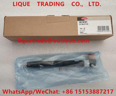 China DELPHI Common Rail Fuel Injector 28236381 for HYUNDAI Starex 2.5 Euro V 33800-4A700 for sale