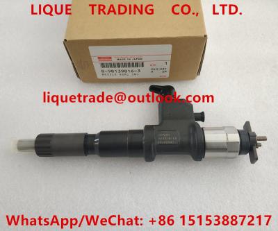 China DENSO ISUZU Common Rail Injector 8-98139816-3 095000-8633 8981398163 Brand New for sale