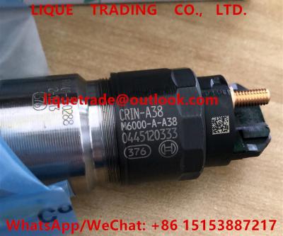 China BOSCH Fuel Injector 0445120333 M6000-1112100A-A38 for Yuchai Truck Diesel Engine 120mm for sale