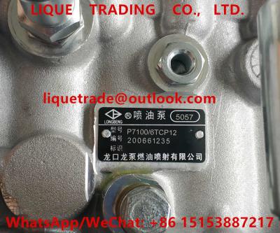 China High Pressure Fuel Injection Pump Assembly BP5057 P7100 6TCP12 12mm Plunger for sale