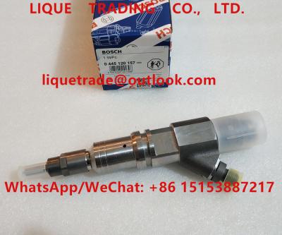 China BOSCH Common Rail Fuel Injector 0445120157 504255185 for IVECO Stralis 450S33T 460S36T for sale