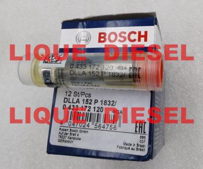 China BOSCH Genuine Common Rail Fuel Nozzle 0433172120 DLLA152P1832 0 433 172 120 for sale