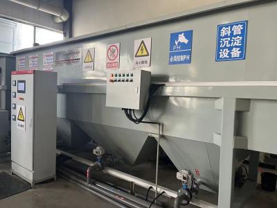 China Combination Type Lamella Clarifier Electroplate Ore Dressing Industry Lamella Plate Clarifier for sale
