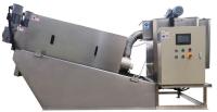 China Food Industry Sludge Screw Press Sludge Dewatering Machine 2rpm ~ 3rpm  Screw Sludge Dehydrator for sale