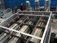China Moisture Content Farm Volute Screw Press Dewatering Volute Sludge Dewatering Machine Low Speed for sale