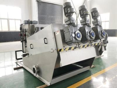 China Oily Screw Press Sludge Dewatering Machine for sale